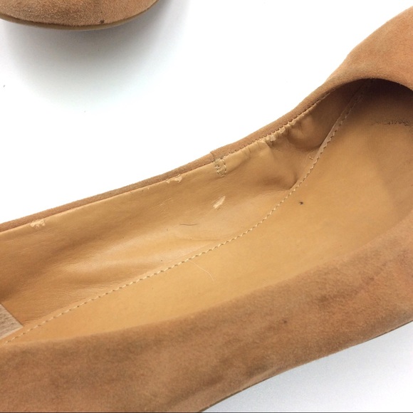 J. Crew | Shoes | J Crew Camel Colored Leather Ballet Flats | Poshmark